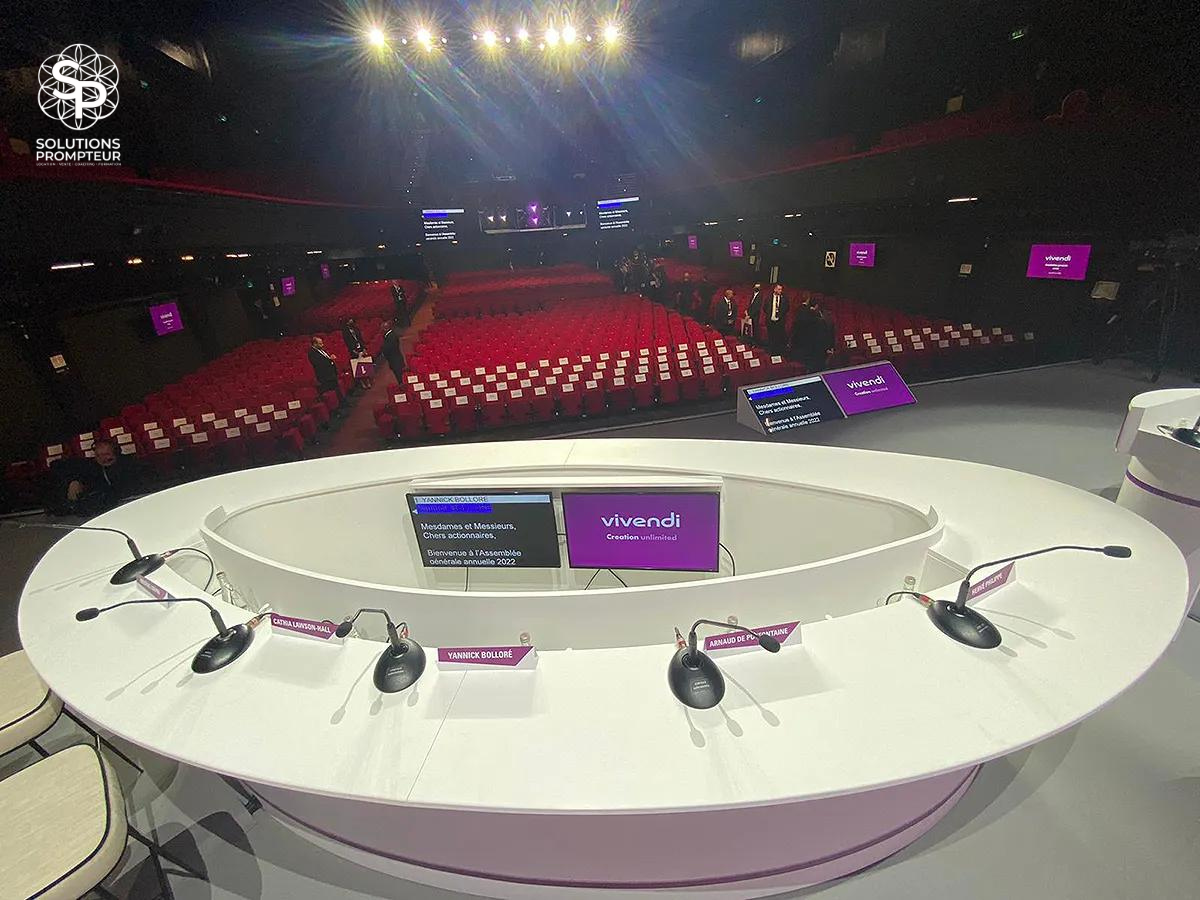 Stage prompter - Solutions Prompteur